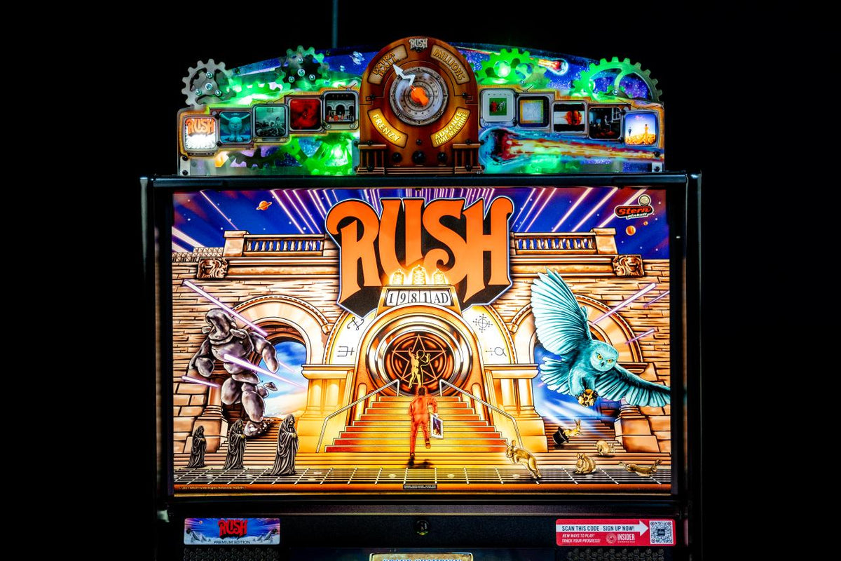 Rush Pinball Topper – Pixels and Pinball